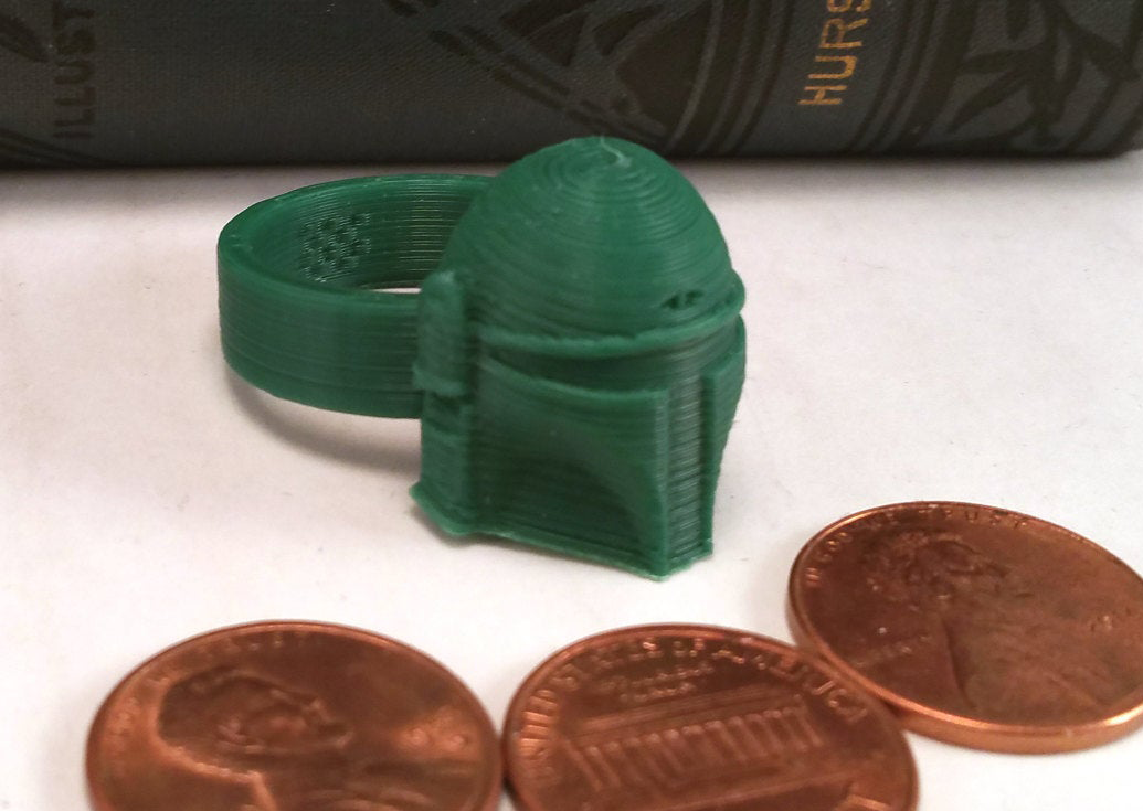 Boba Fett 3D printed ring