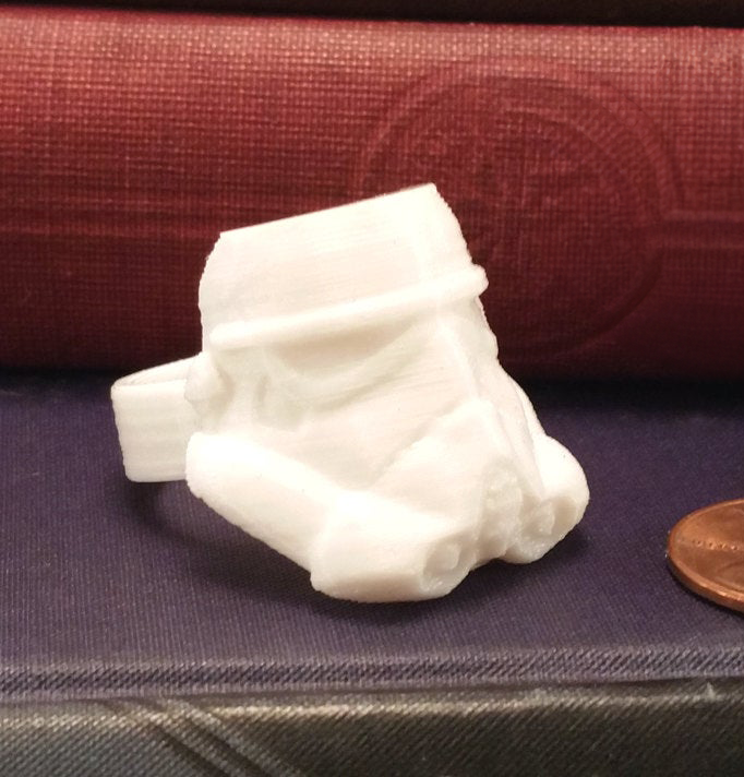 Stormtrooper 3D printed ring