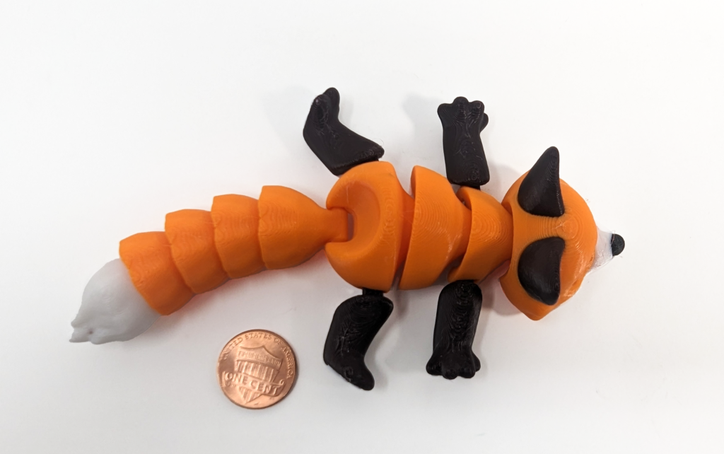 Super Cute 3D Printed Articulated Fox
