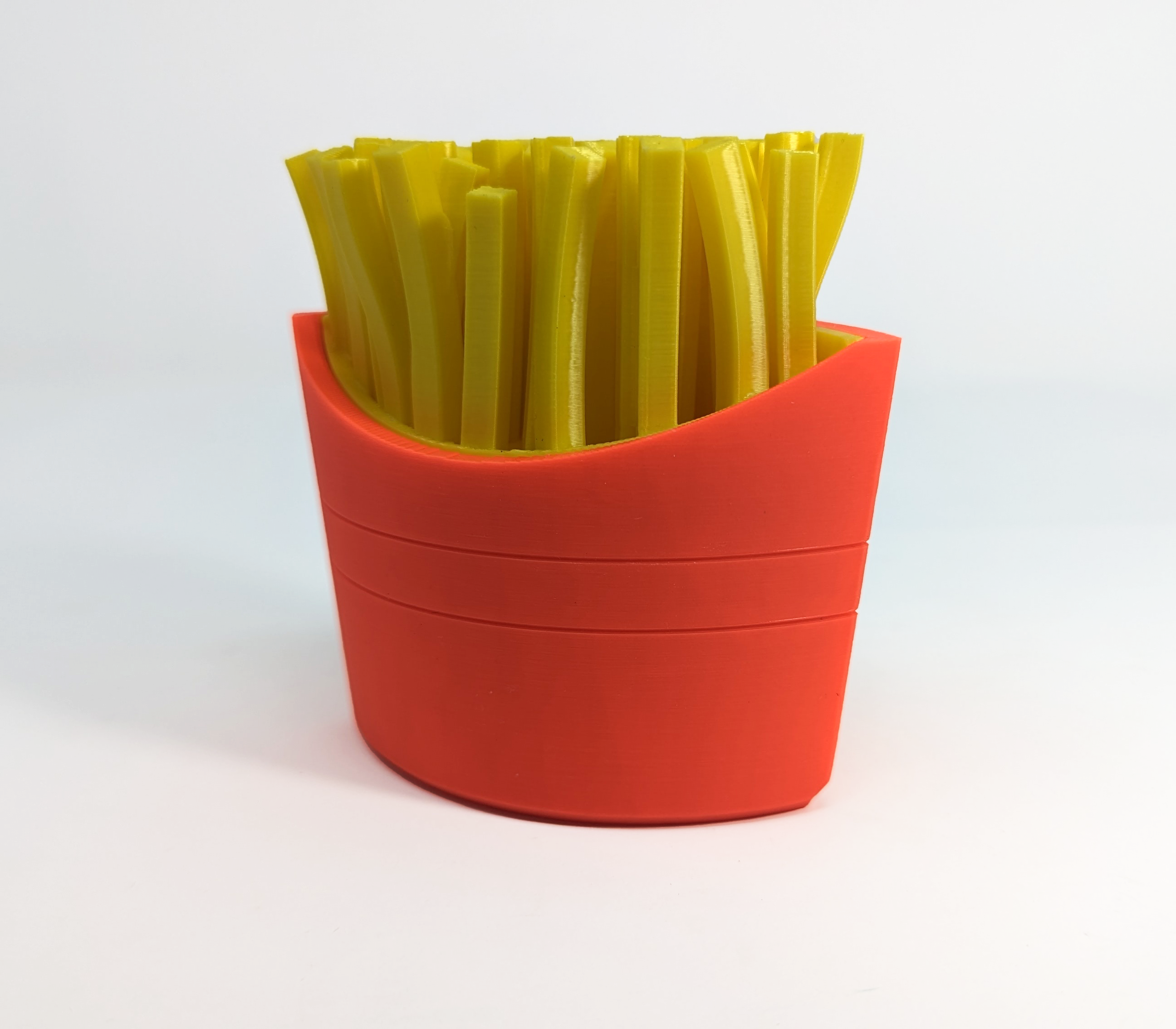Tasty 3D Printed French Fry Box with Magnetic Lid – Fun Decor or ...